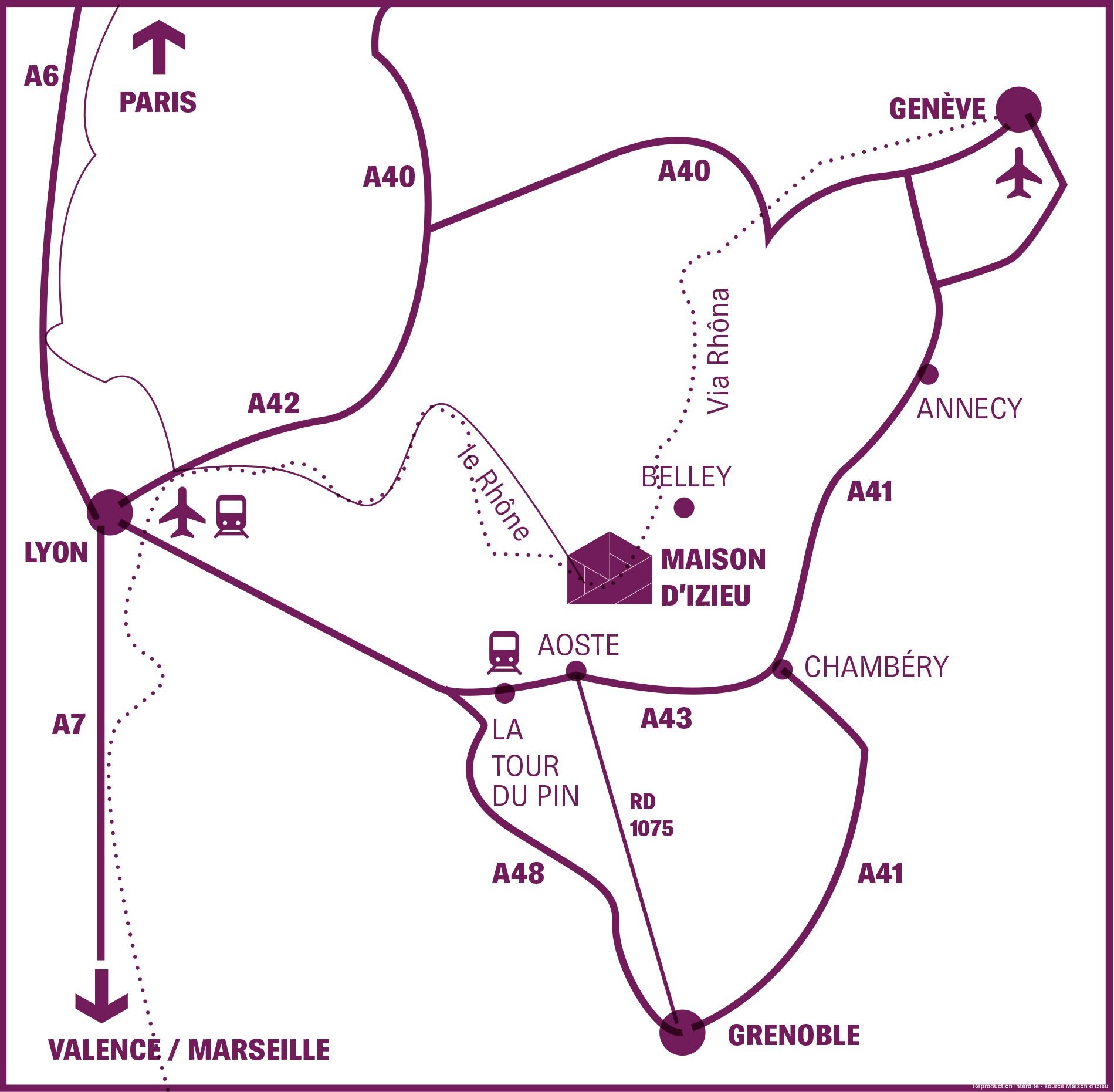 Horaires, accès et services - Maison d'Izieu