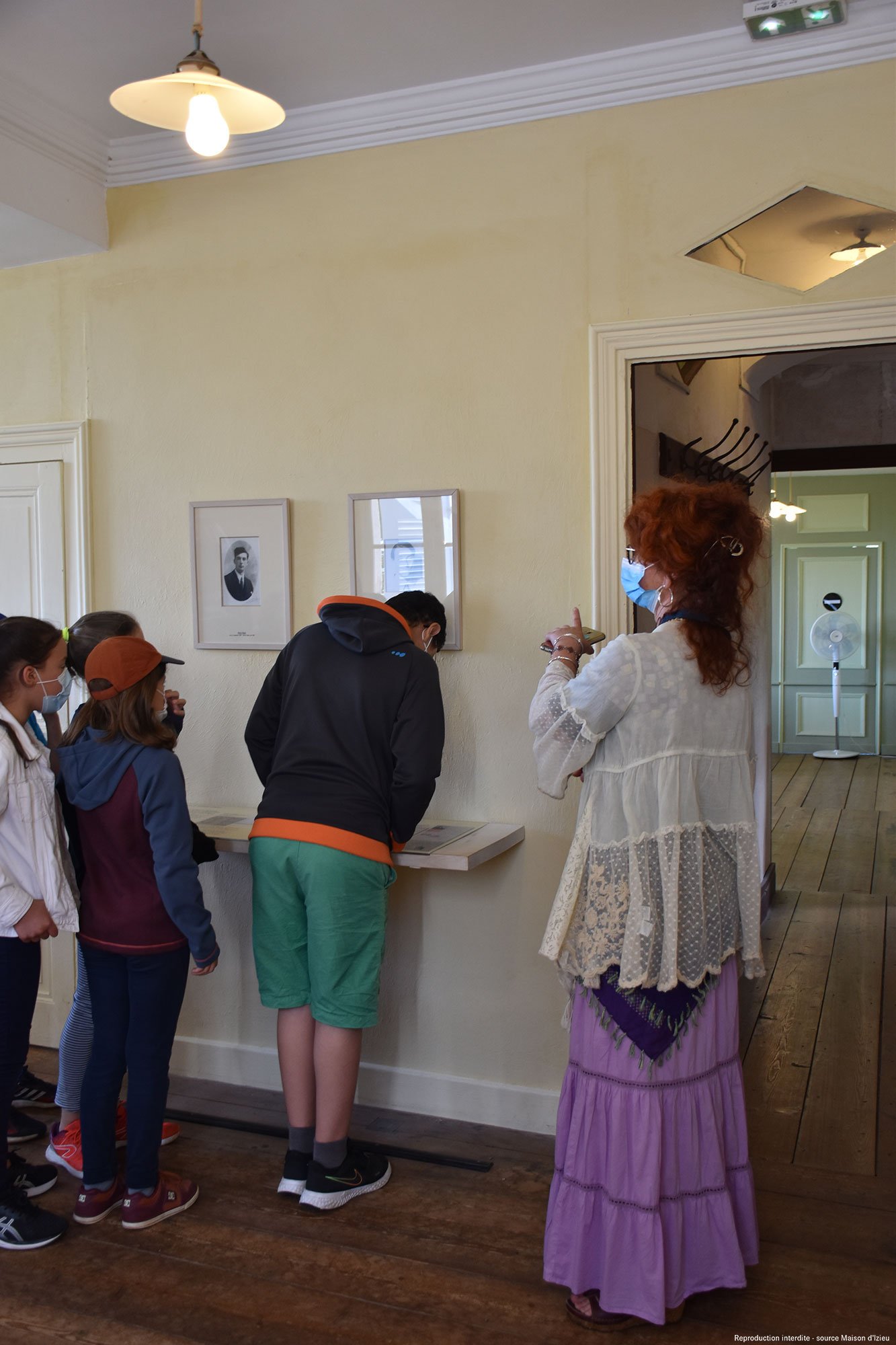 Visite spéciale famille - Maison d'Izieu