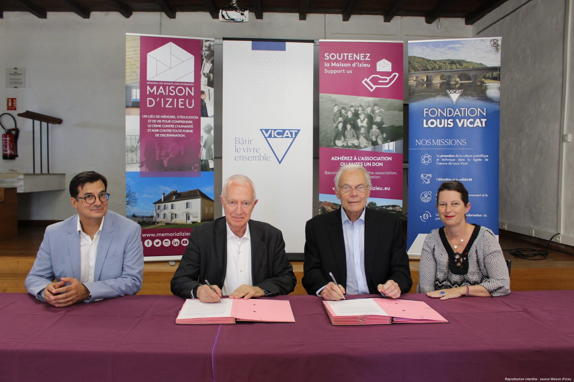 Partenariat avec Vicat